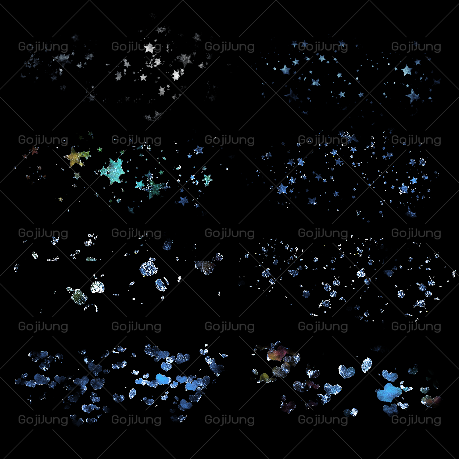 [Procreate] Goji -Stardust brushes : GojiJung158 (@gojijung158) - Friendii