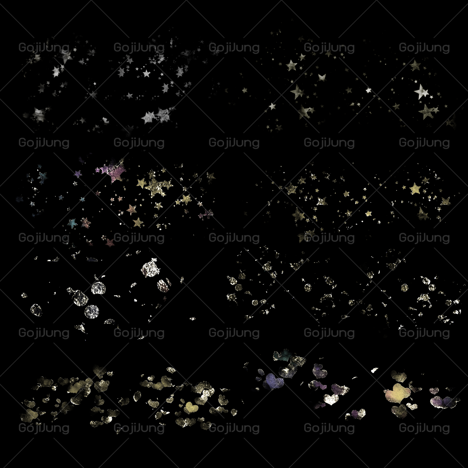 [Procreate] Goji -Stardust brushes : GojiJung158 (@gojijung158) - Friendii